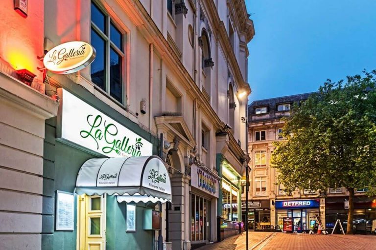 Gallery Fine dining Italian Restaurant in Birmingham